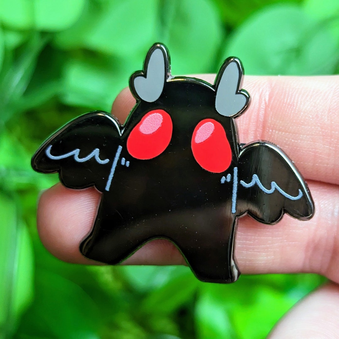 Mothman Enamel Pin! 1.25 Inch - Etsy