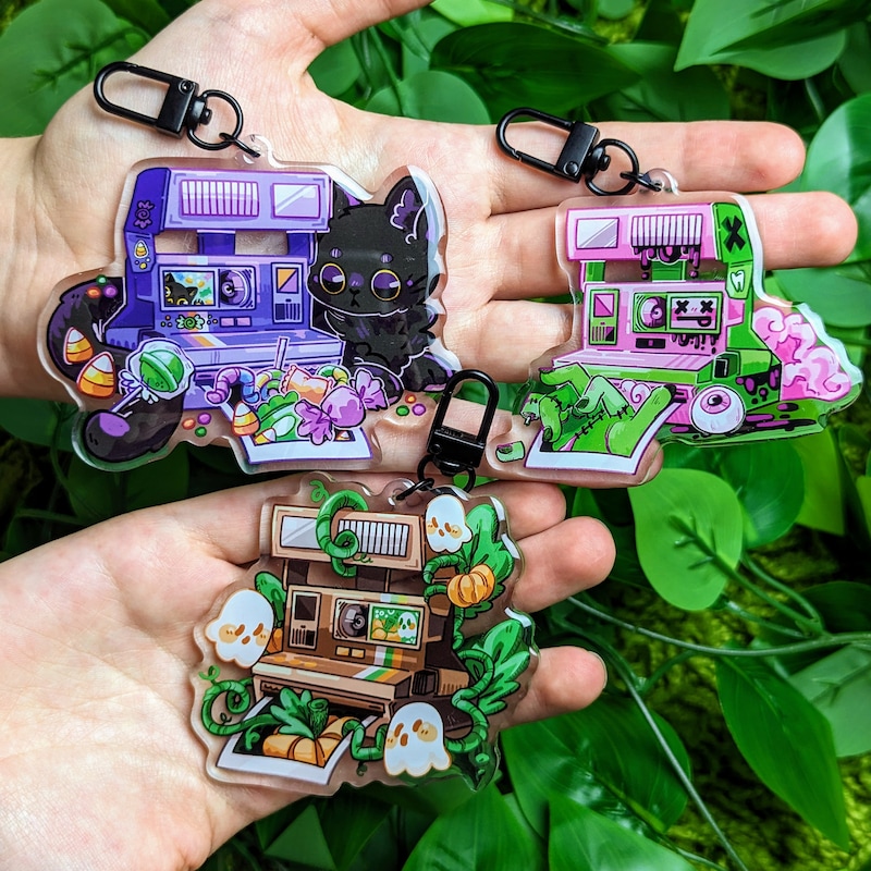 Cat Camera Keychain - Etsy