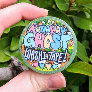 Runaway Ghost Washi Tape! - Etsy