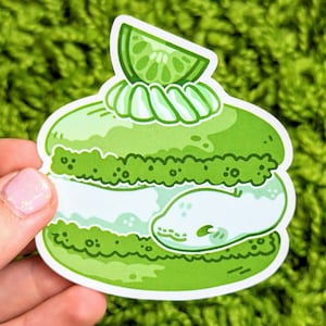 Snake Snacks Macarons Waterproof Sticker Set! - Etsy