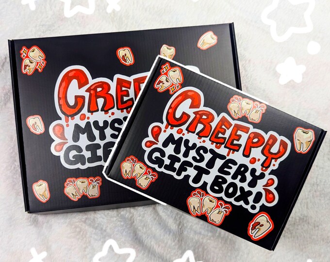 200 Dollar Creepy Mystery Gift Box 275 Dollar Value - Etsy