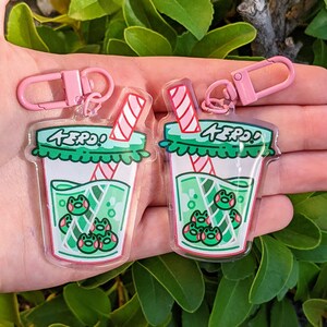 Cute Boba Keychains! - Etsy