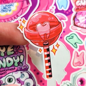 Gore Candy Waterproof Sticker Sheet! - Etsy