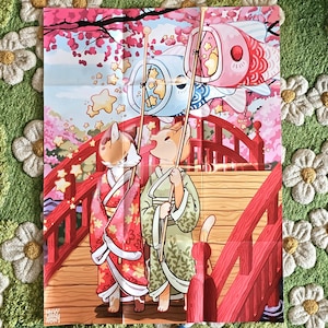 Kimono Cats 500-piece Puzzle - Etsy