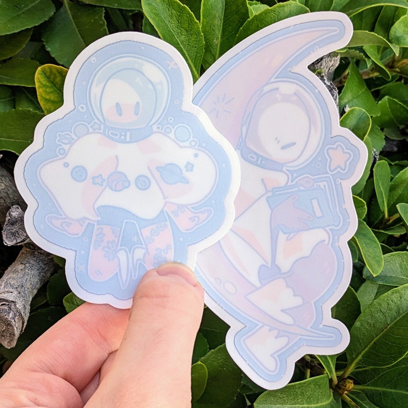 Space Ghosts Window Stickers! Waterproof - Etsy