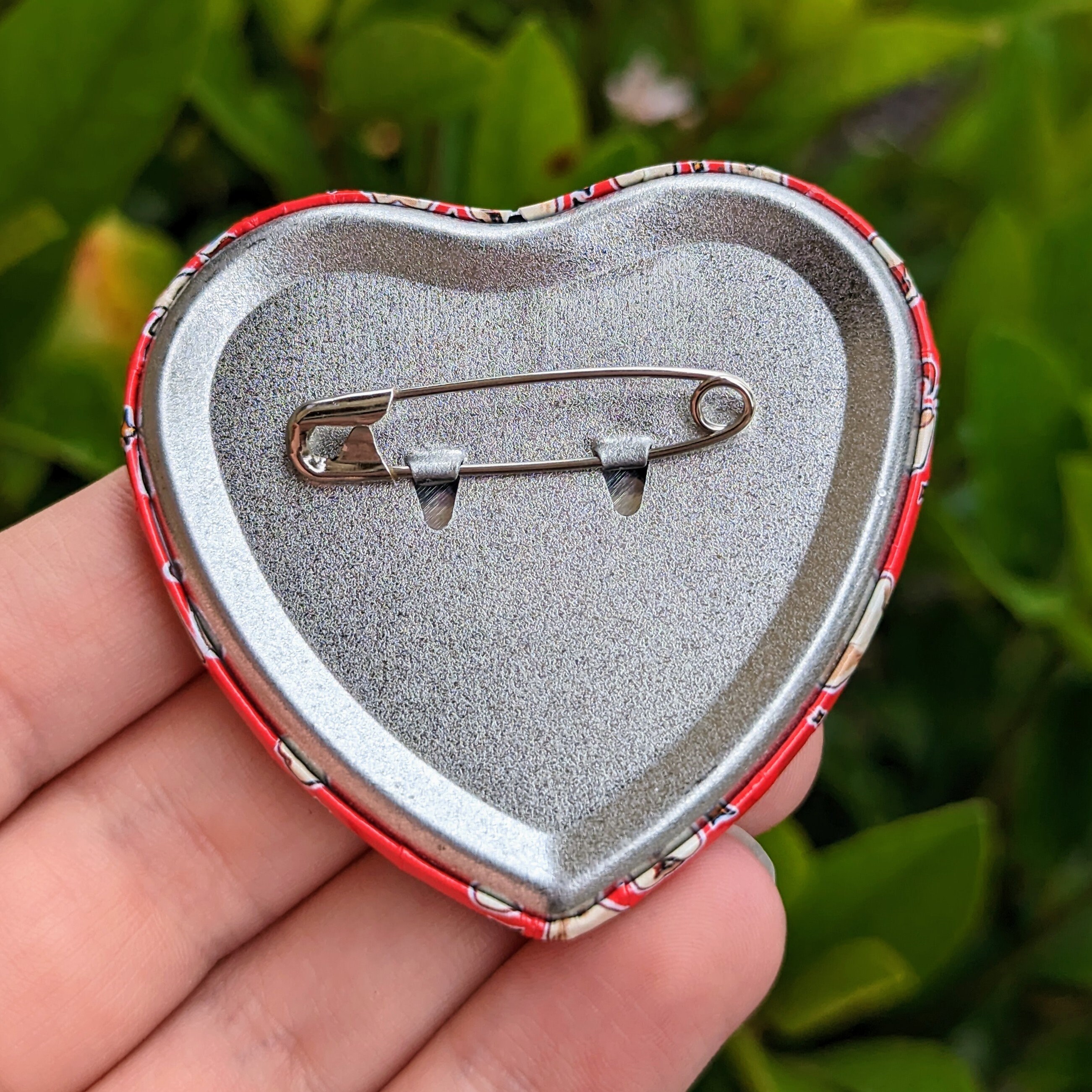 I Love Teef! Large Heart Button! 2.25" - Etsy