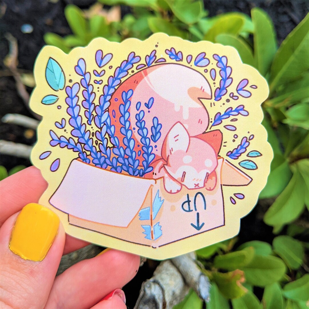 Fox Box Waterproof Sticker! - Etsy