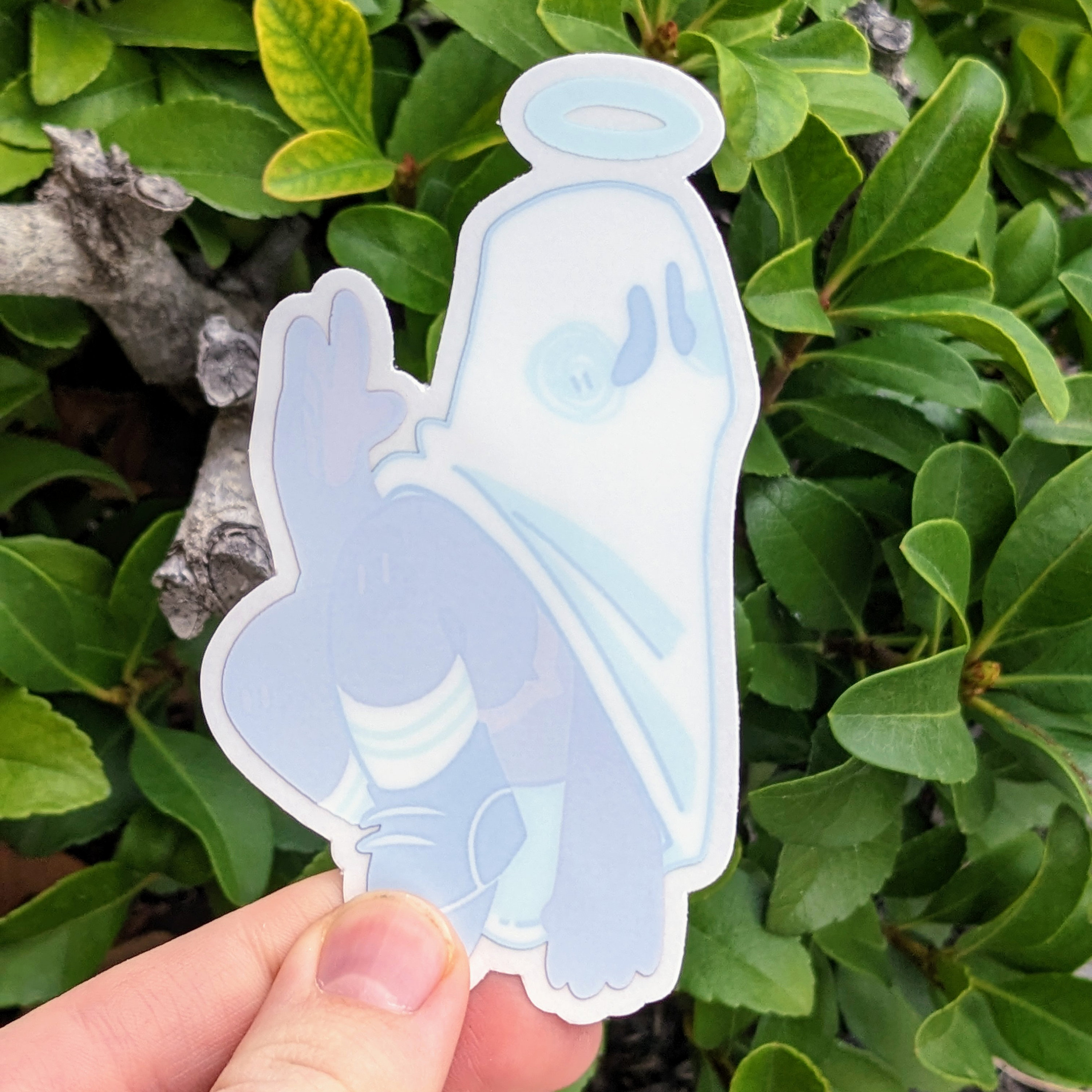 Angel Devil Ghost/echo & Ophelia Window Stickers! Waterproof - Etsy