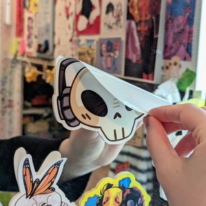 Cade Skull Static Cling - Etsy