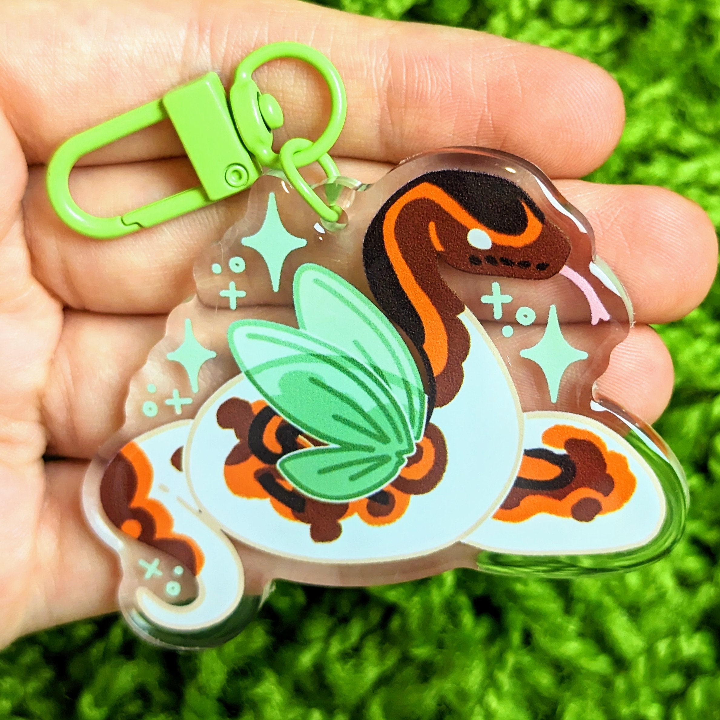 Fable Fairy Snake Acrylic Keychains! - Etsy