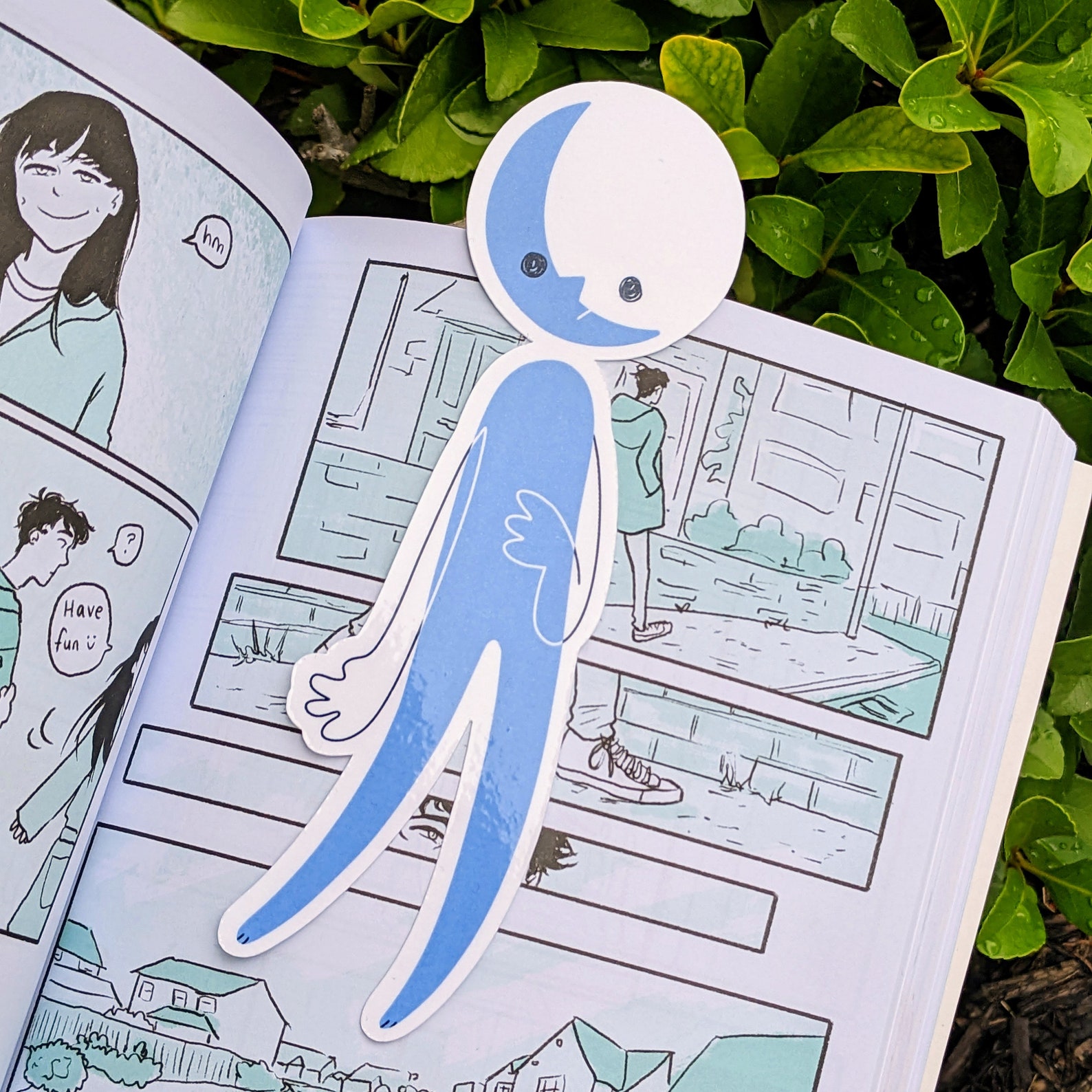 Minimalistic Space People Bookmarks // Double Sided Bookmarks - Etsy