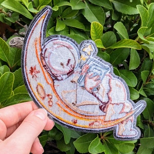 Moon Ghost Patch! - Etsy