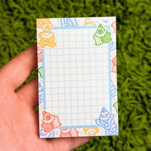 Silly Clown Adhesive Notes! - Etsy