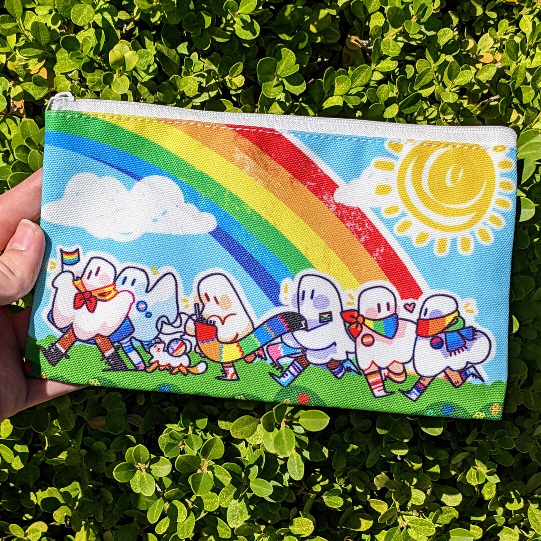 Ghost Pride Parade Pencil Pouch! - Etsy