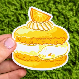Snake Snacks Macarons Waterproof Sticker Set! - Etsy