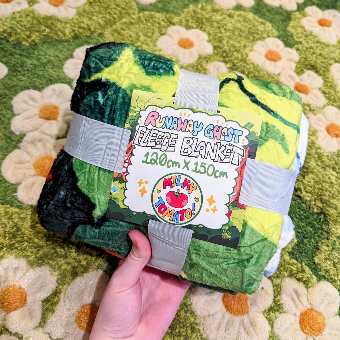 Runaway Ghost Throw Blanket - Etsy UK
