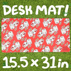 Teeth Desk Mat! - Etsy