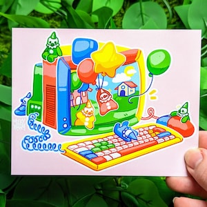 Clown Tech Mini Prints - Etsy