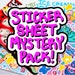Gore Candy Waterproof Sticker Sheet! - Etsy