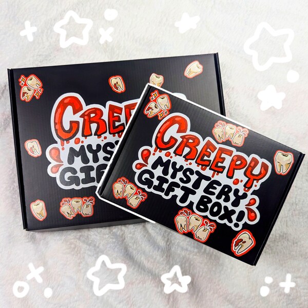 Creepy Mystery Box - Etsy
