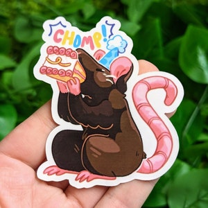 Rat Party Stickers - Etsy