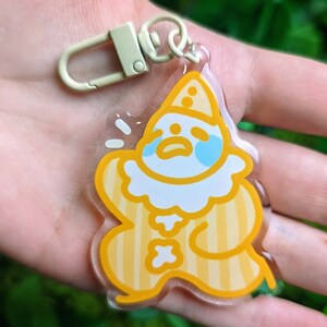 Cute Lil Clown Keychains // Acrylic 3in Keychain - Etsy