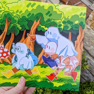 Runaway Ghosts 4x5 Glossy Mini Prints! - Etsy