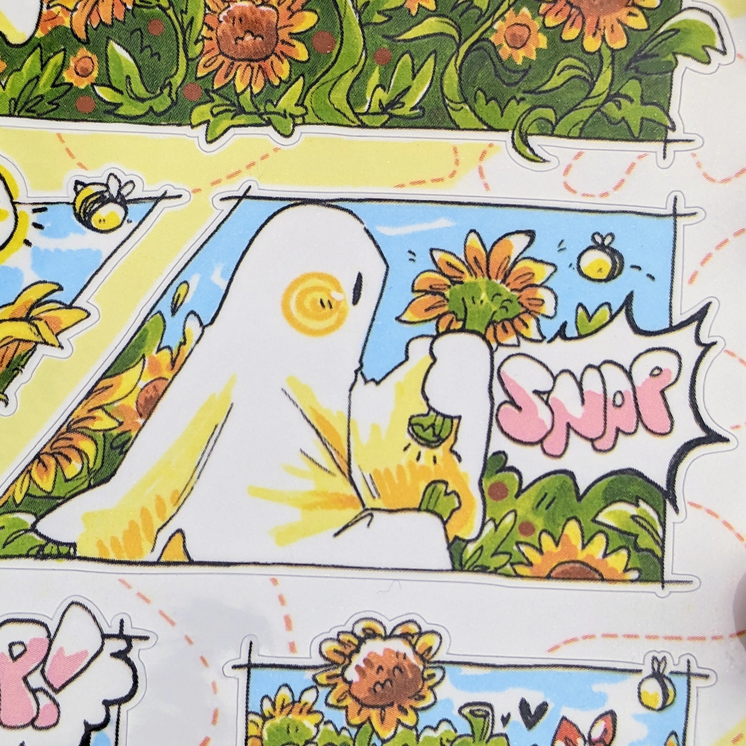 V2 Runaway Ghosts Comic Waterproof Sticker Sheet! OLLIE - Etsy