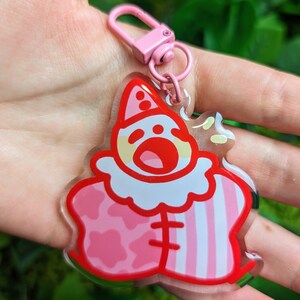 Cute Lil Clown Keychains // Acrylic 3in Keychain - Etsy