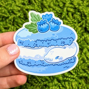 Snake Snacks Macarons Waterproof Sticker Set! - Etsy