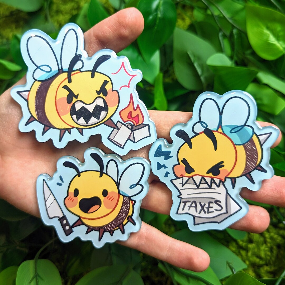 Chaotic Bees Magnets! - Etsy