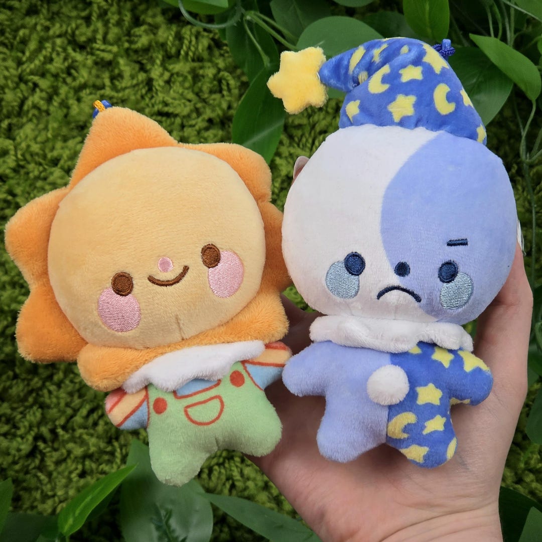 Sun and Moon Plushies! - Etsy