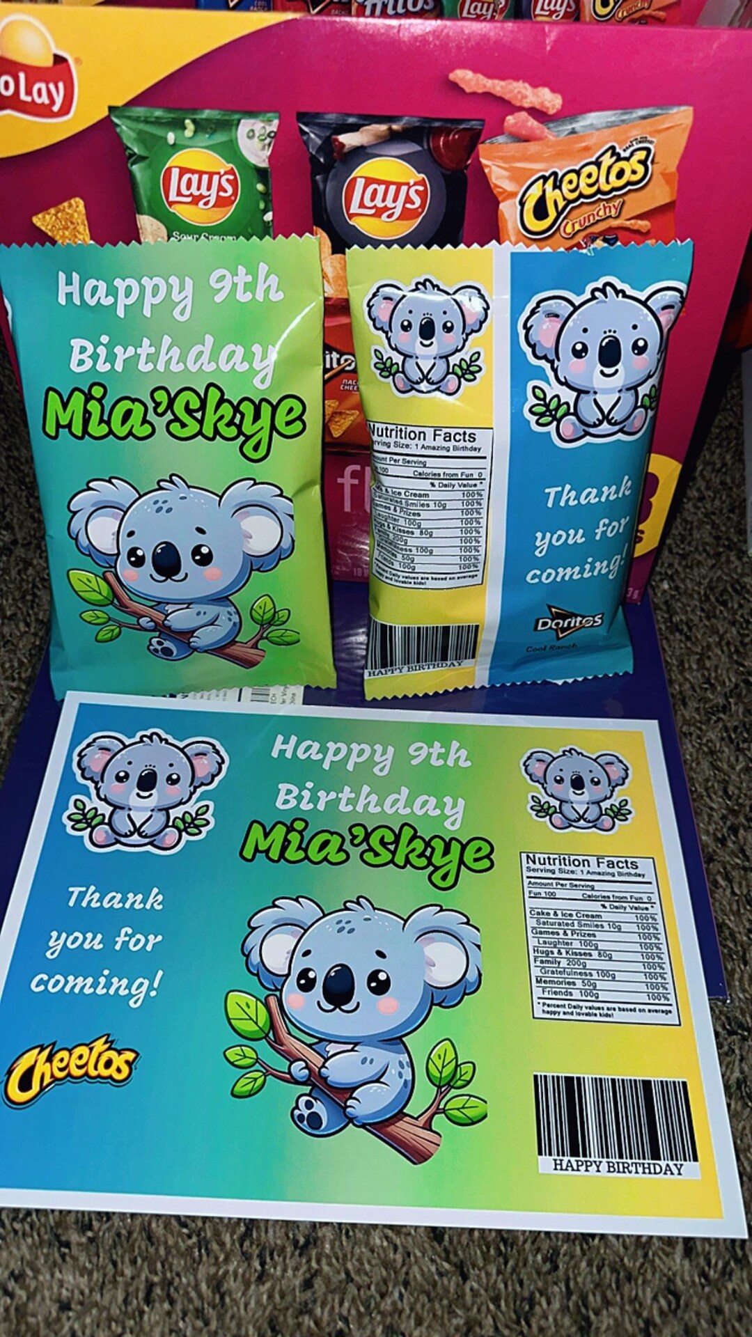 Customized Chip Bags - Etsy
