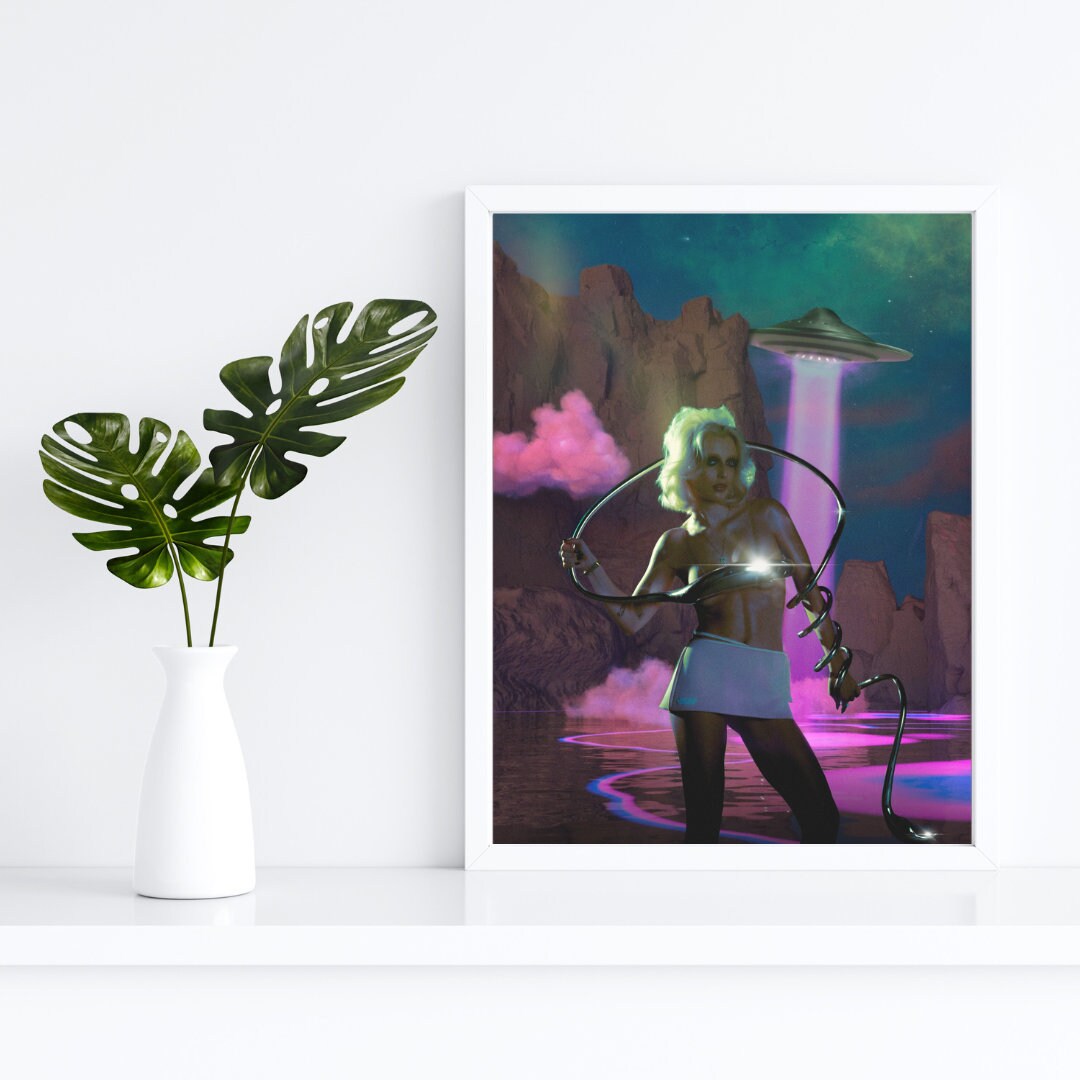 Emma Chamberlain Digital Collage Print - Etsy