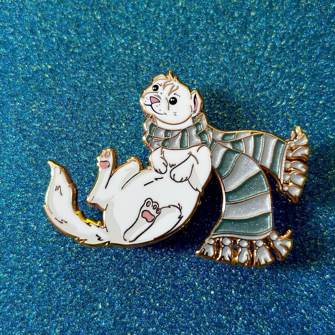Ferret Malfoy | Hard Enamel Pin - Etsy