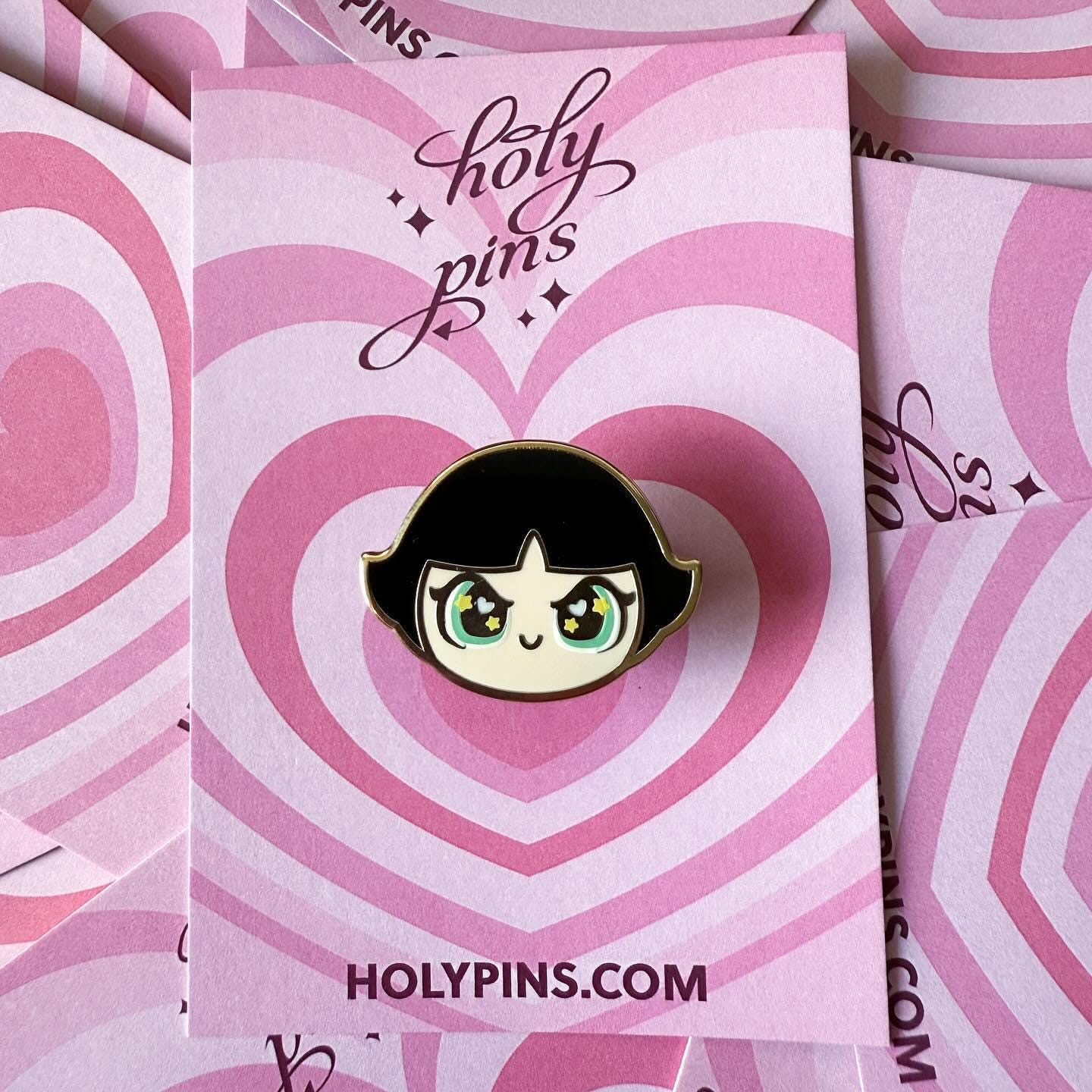 Buttercup | Powerpuff Girls | Hard Enamel Pins - Etsy