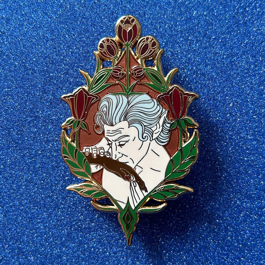 Astarion (dark) | Baldur's Gate 3 | BG3 | Hard Enamel Pin - Etsy