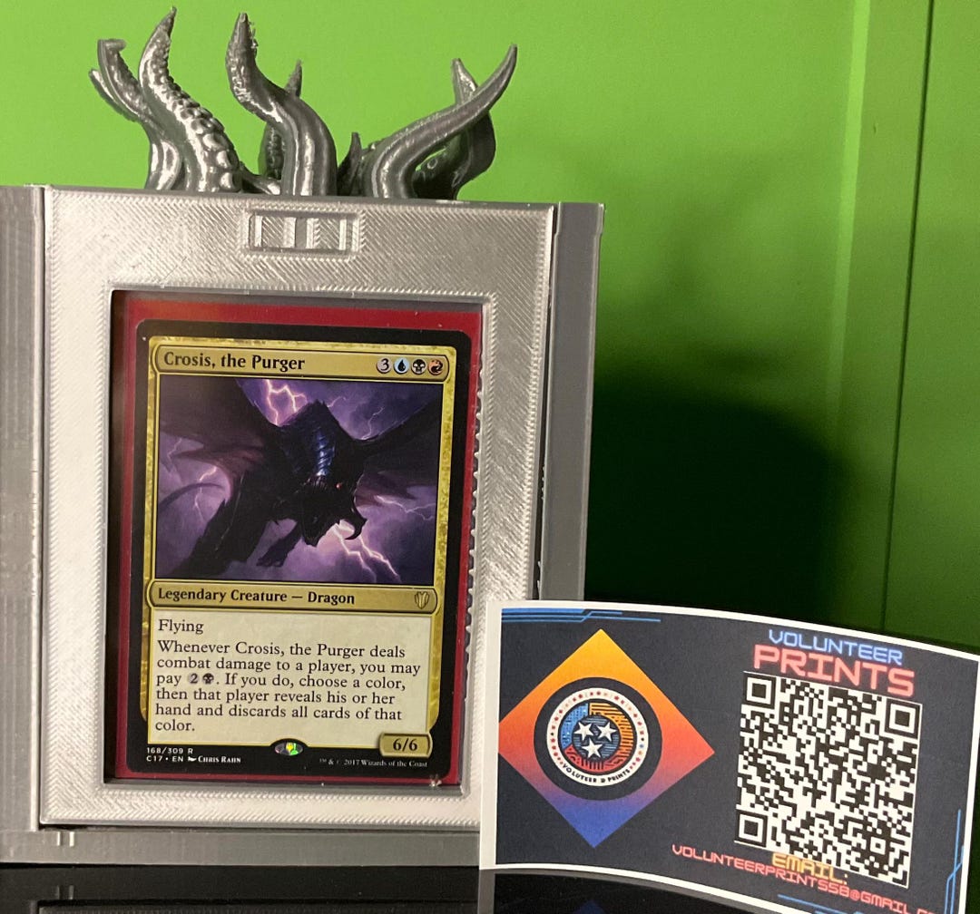 3D Printed Vortex Deck Vault Eldrazi Special Edition MTG Commander Deck ...
