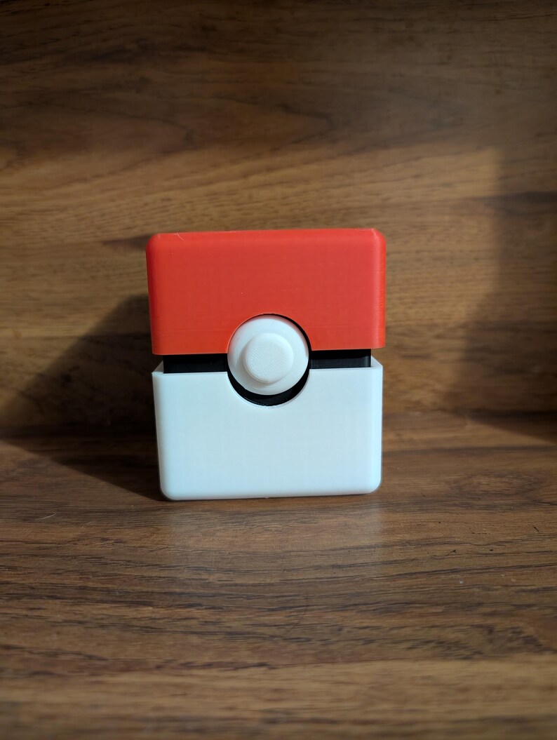 3D Printed Pokeball-inspired Storage Box - Perfect for Collectibles ...