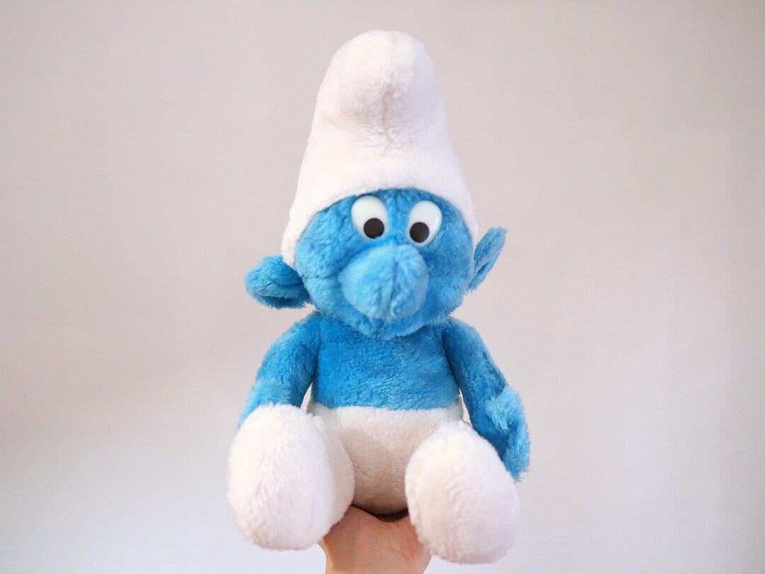 Vintage 80s Smurf Bean Bag Plush Toy / 13 Inch - Etsy