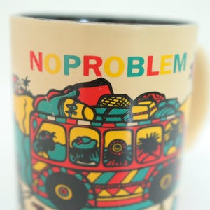 Vintage No Problem Jamaica Yellow Coffee Mug - Etsy
