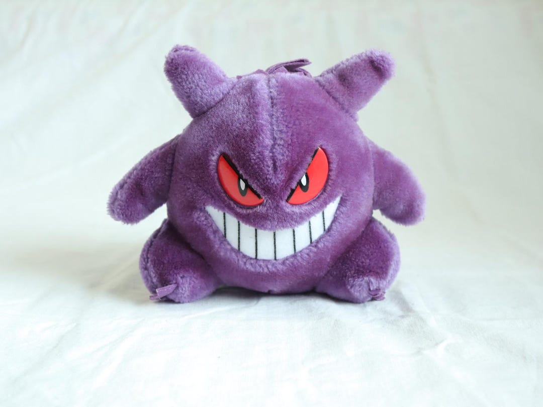 Vintage 90s Pokemon Gengar Plush Toy / 1998 Nintendo Hasbro / 6 Inch - Etsy