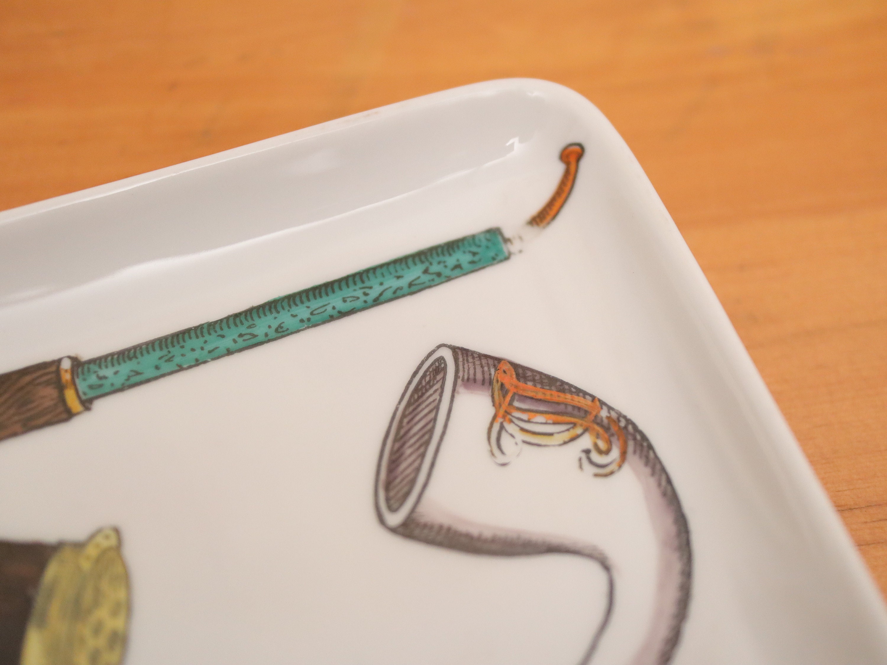 Vintage 1950s Piero Fornasetti Pipes Tray Ceramic - Etsy