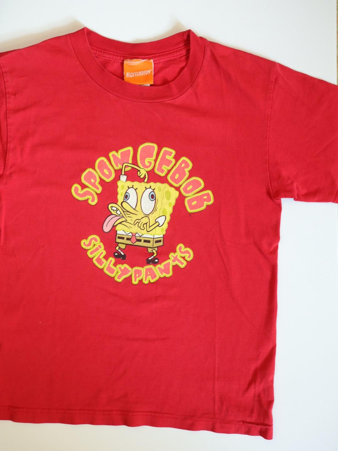 Vintage Y2K SPONGEBOB SILLY PANTS Red Tee / 10-12Y - Etsy