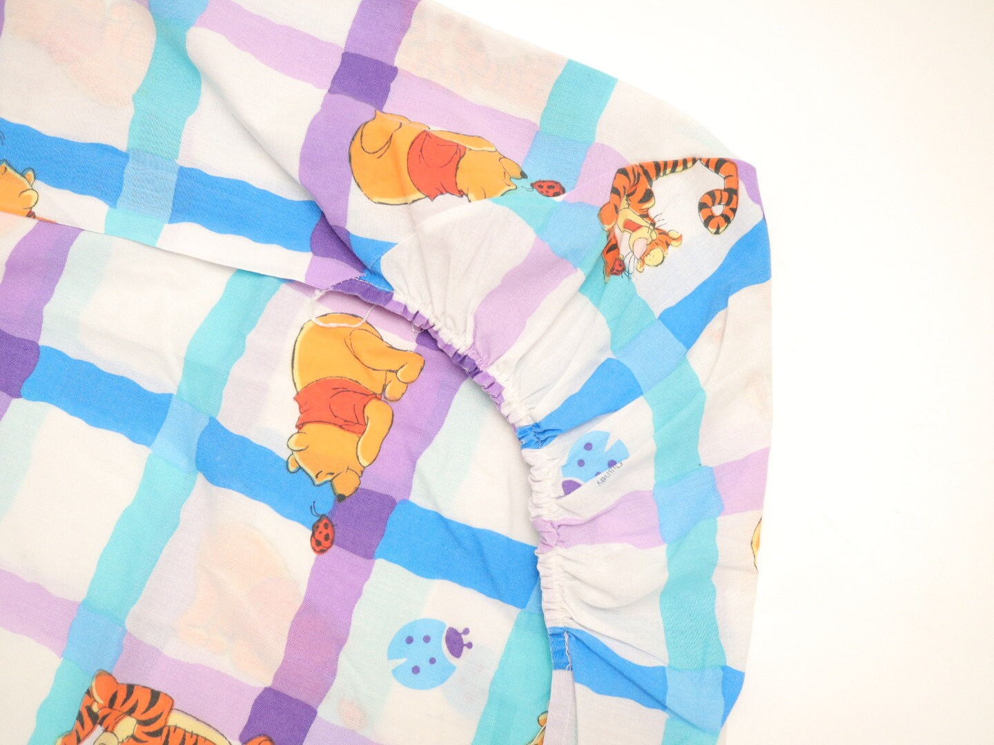 Vintage 90s Winnie the Pooh With Friends Tigger Twin Flat Sheet Fitted ...