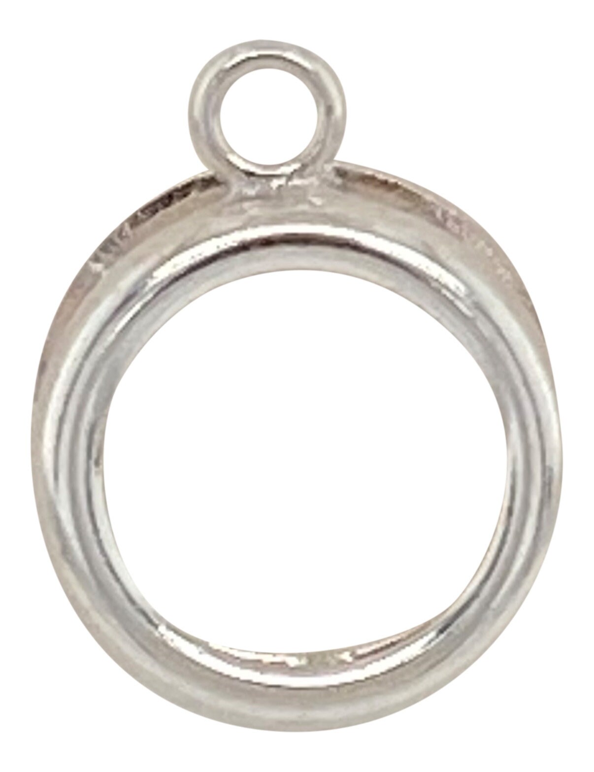 Back Set 8mm Round Faceted Easy-to-use DIY Solid 925 Sterling Silver or ...