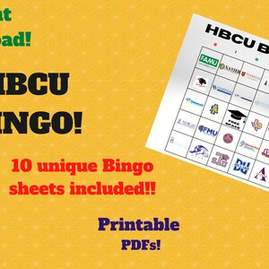 Printable HBCU Activity Pack - Etsy