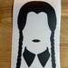 Wednesday Addams Vinyl Sticker/decal - Etsy