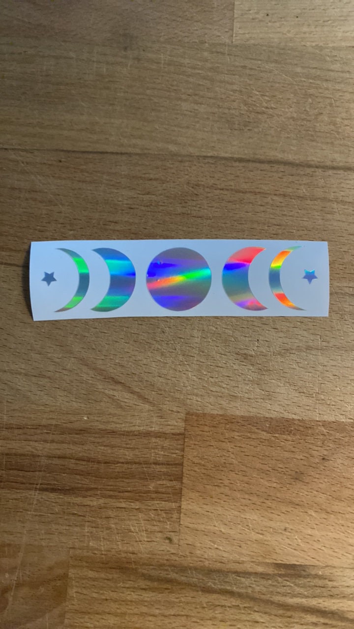 Moon Phases / Cycles Vinyl Sticker/decal - Etsy