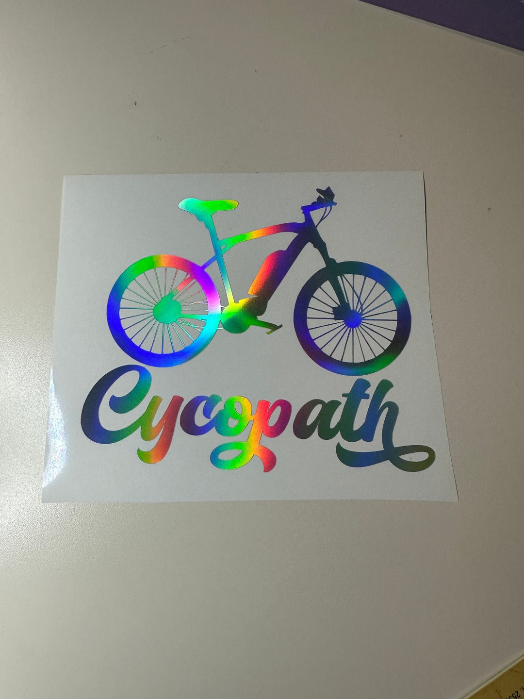 Cycopath Bicycle - Vinyl Sticker/decal - Etsy